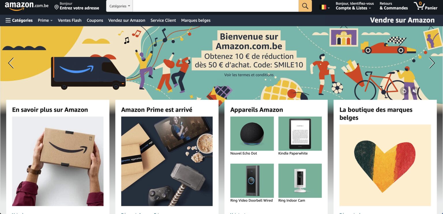 Amazon Belgium (Amazon.com.be) Launches with Affiliate Program - Geniuslink