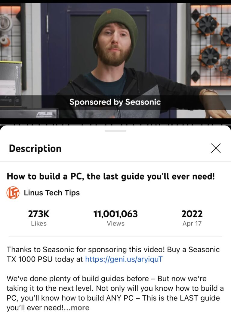 7 Best Practices for Links Inside YouTube Descriptions