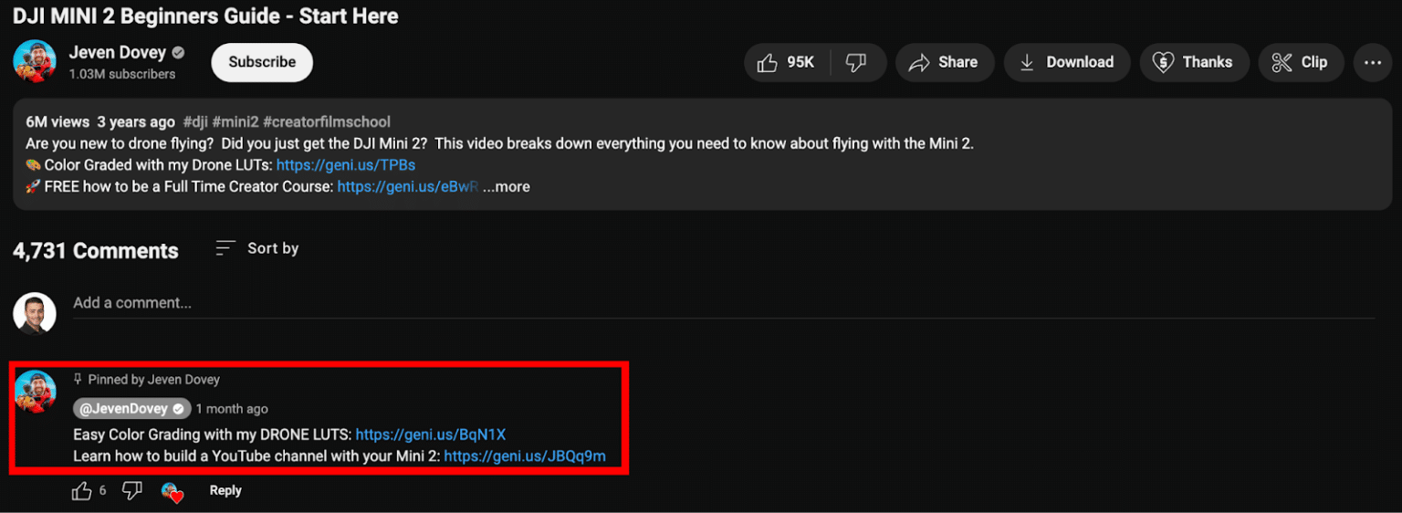 7 Best Practices for Links Inside YouTube Descriptions