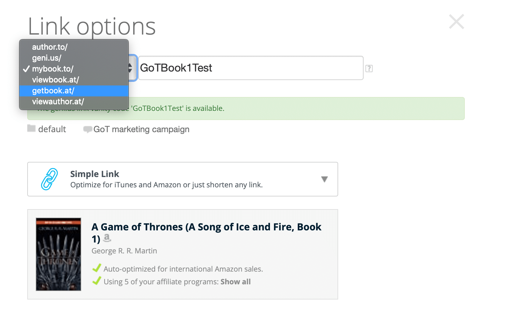 How To Choose The Best Link Shortener For Authors and Books - Geniuslink