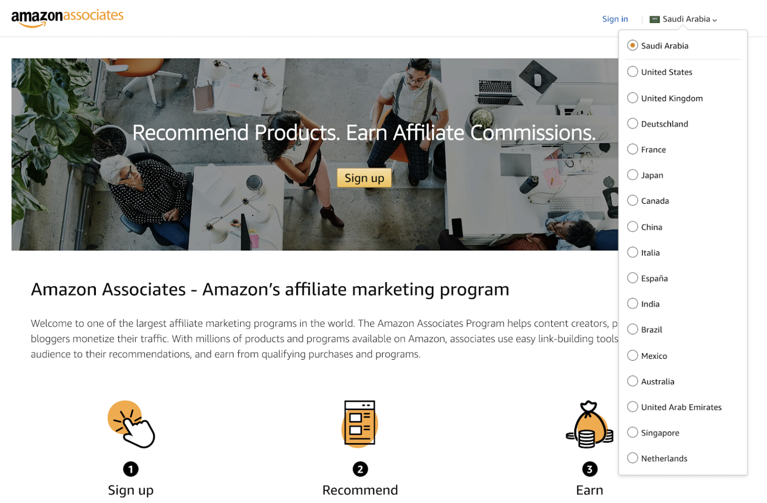 Amazon Saudi Arabia Affiliate Program - Geniuslink