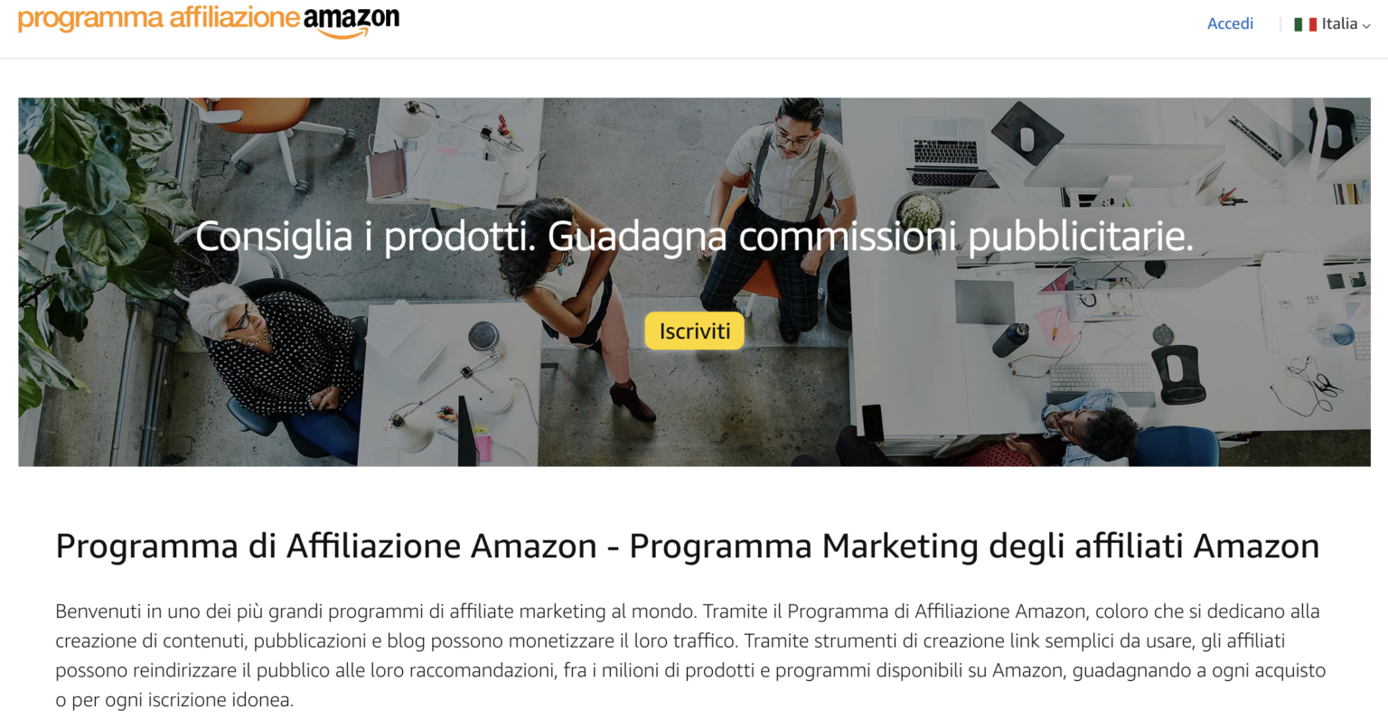 Amazon Associates Italy Guide: Account Setup, Amazon OneLink, Taxes ...
